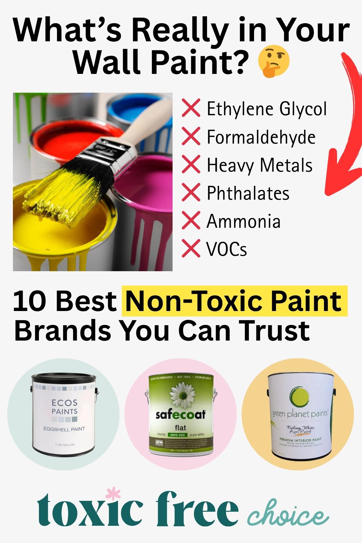 10 Best Zero VOC Paint Brands For Non-Toxic Cabinets, Walls & Doors - Toxic Free Choice