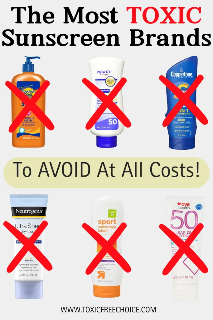The Most Toxic Sunscreen Brands To Avoid + Safe Sunscreen Options ...