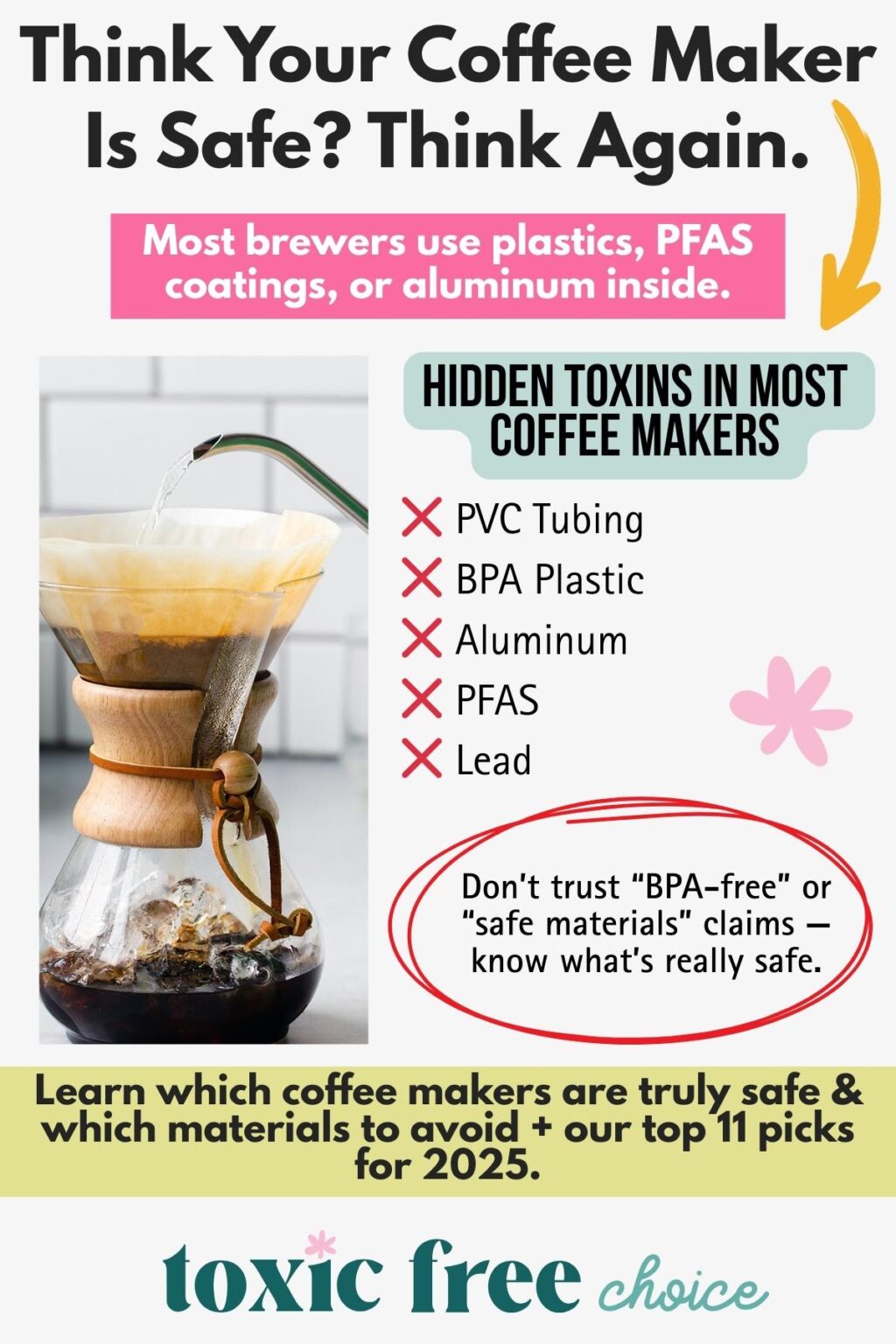 11 Truly Non-Toxic Coffee Makers for a Healthy Brew - Toxic Free Choice