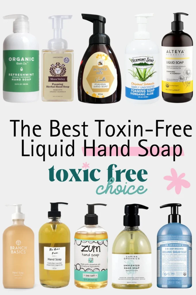 11 Best Non-Toxic Liquid Hand Soaps for Sensitive Skin - Toxic Free Choice