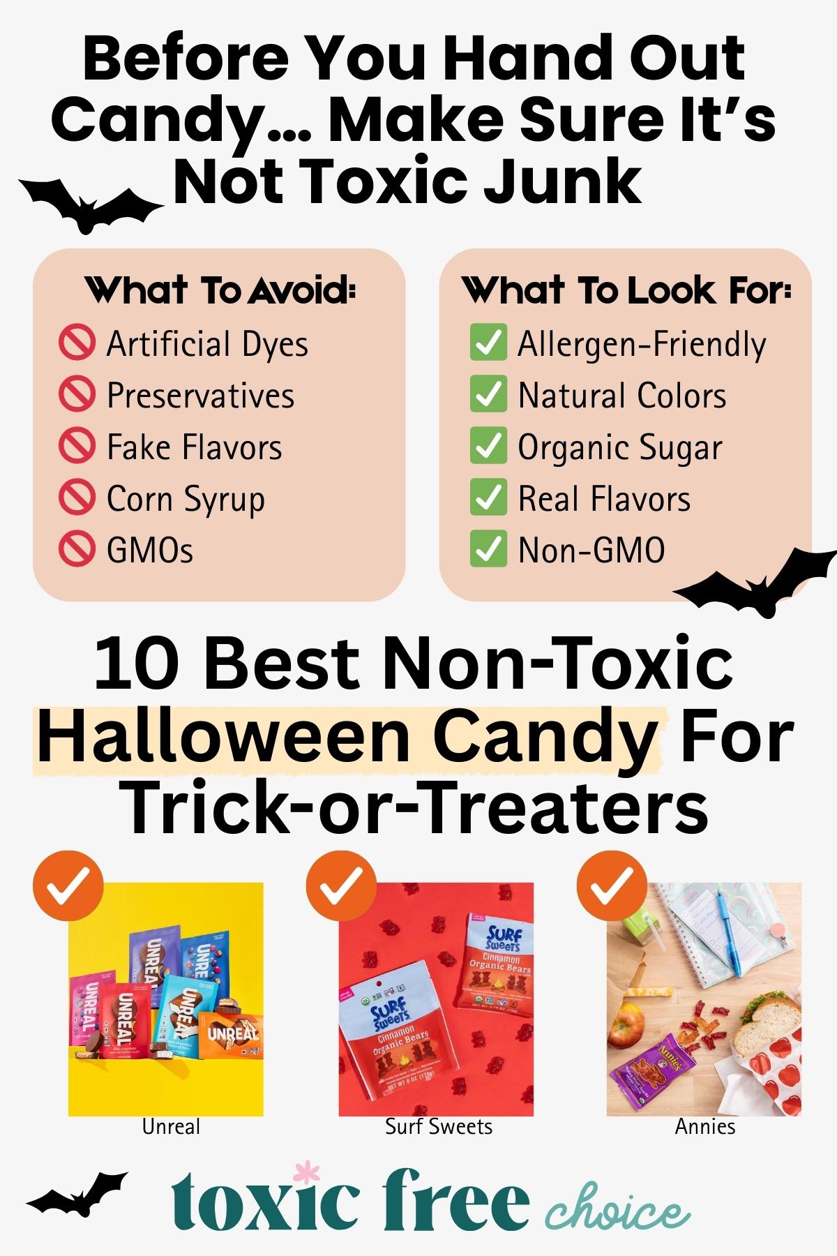 10 Best Non-Toxic Halloween Candy for Trick-or-Treaters - Toxic Free Choice