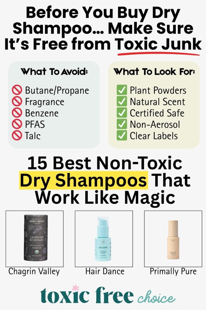 14 Non-Toxic Dry Shampoo Brands That Actually Work - Toxic Free Choice