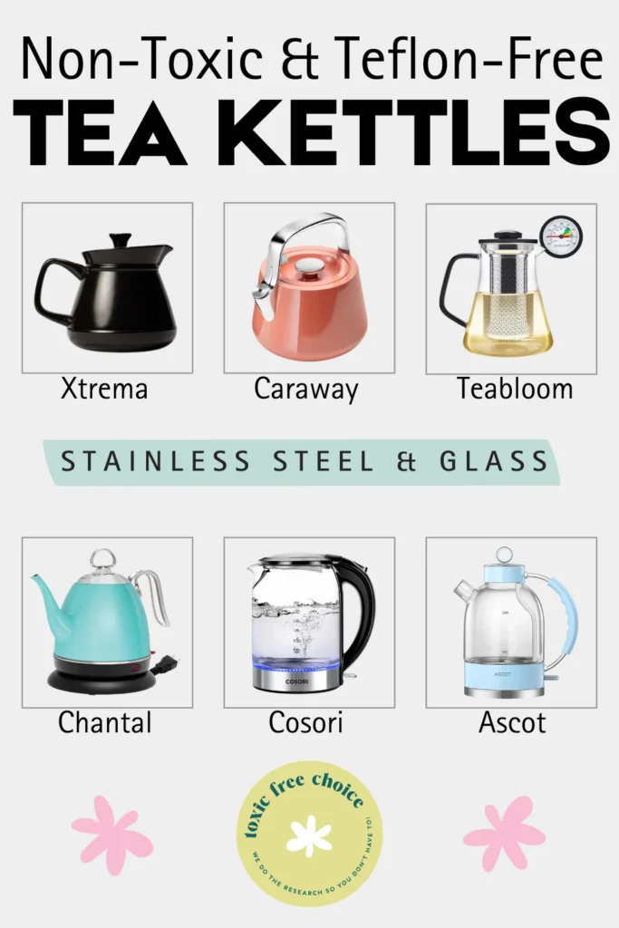 10 Best Non-Toxic Tea Kettles | Stove Top & Electric - Toxic Free Choice