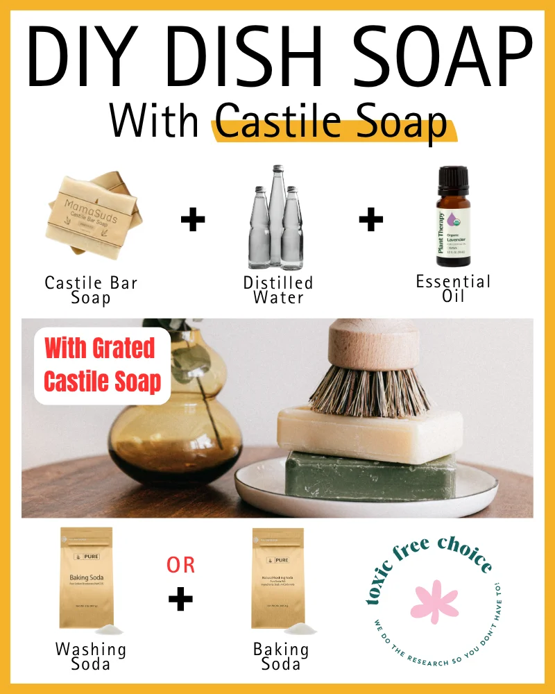 My Tried & True Non-Toxic Dish Soap Recipes You Have To Try! - Toxic Free Choice